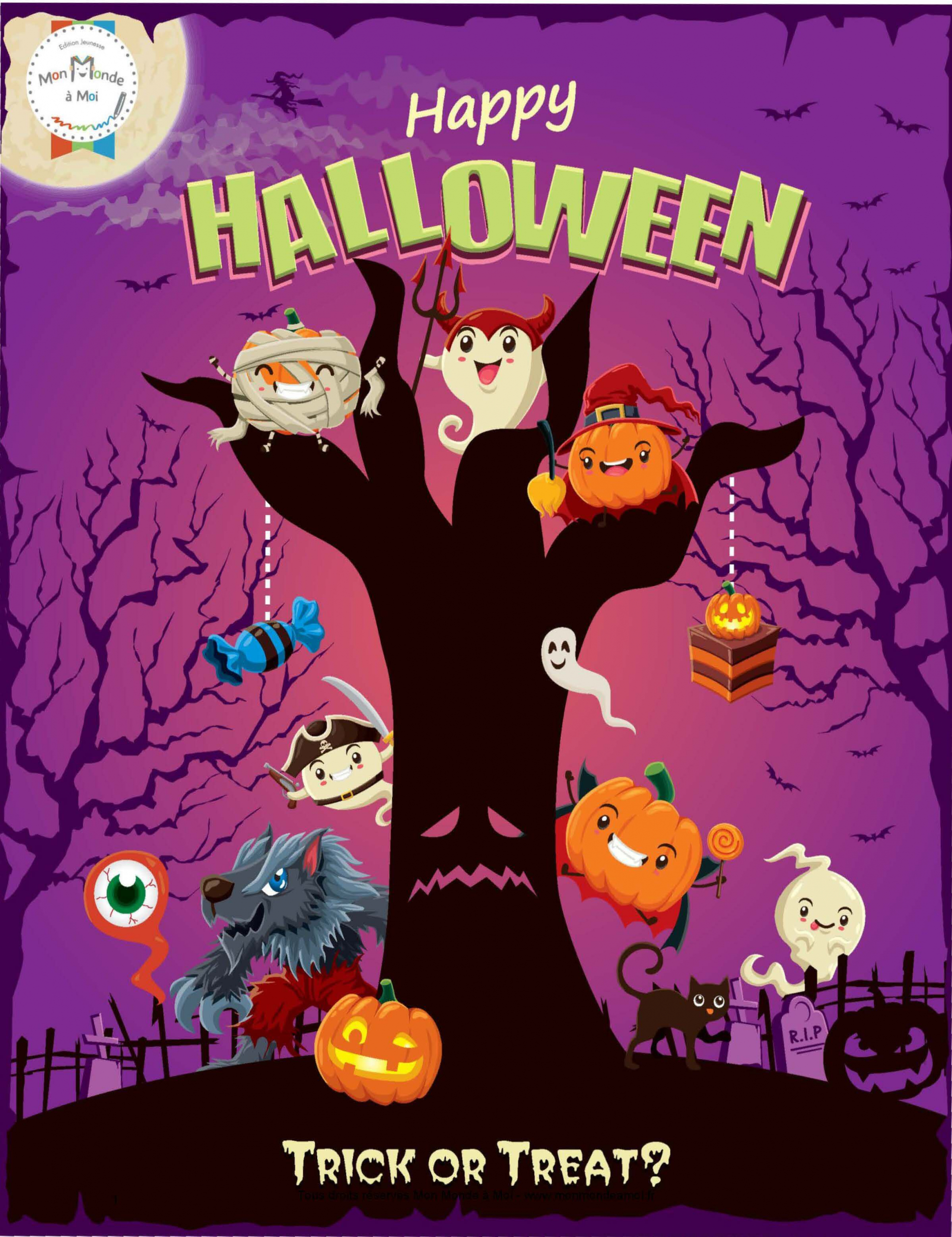 Cahier d'activité spécial Halloween | Mon Monde à Moi